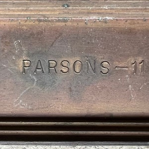 Old Vintage 11 Parsons Copper Metal Crucifix Cross C25 - Etsy