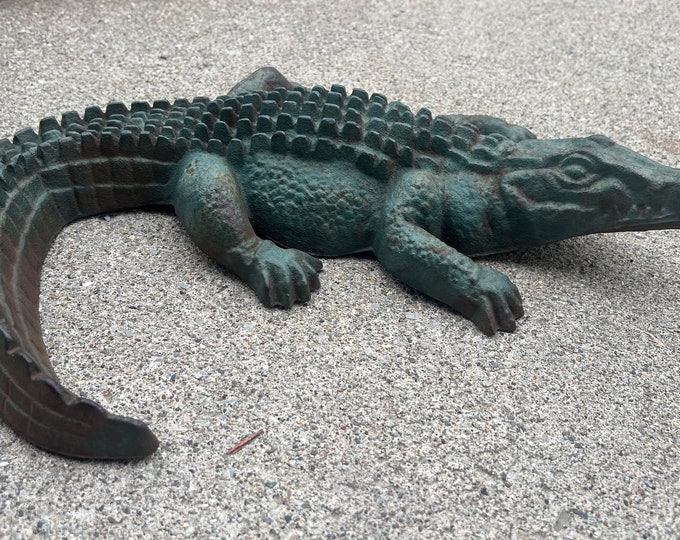 Old Antique Cast Iron Alligator Boot Scraper L0224C175 - Etsy