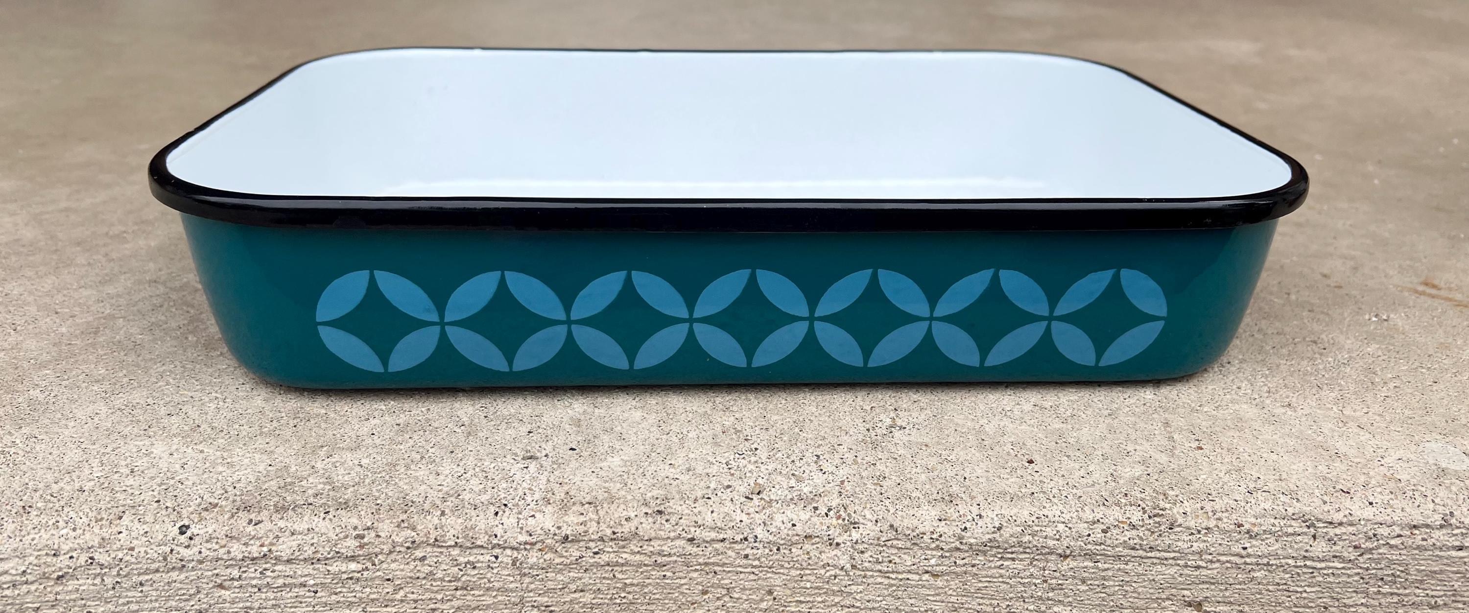 Vintage MCM Mid-century Modern Scandinavian Style Teal & Light Blue ...