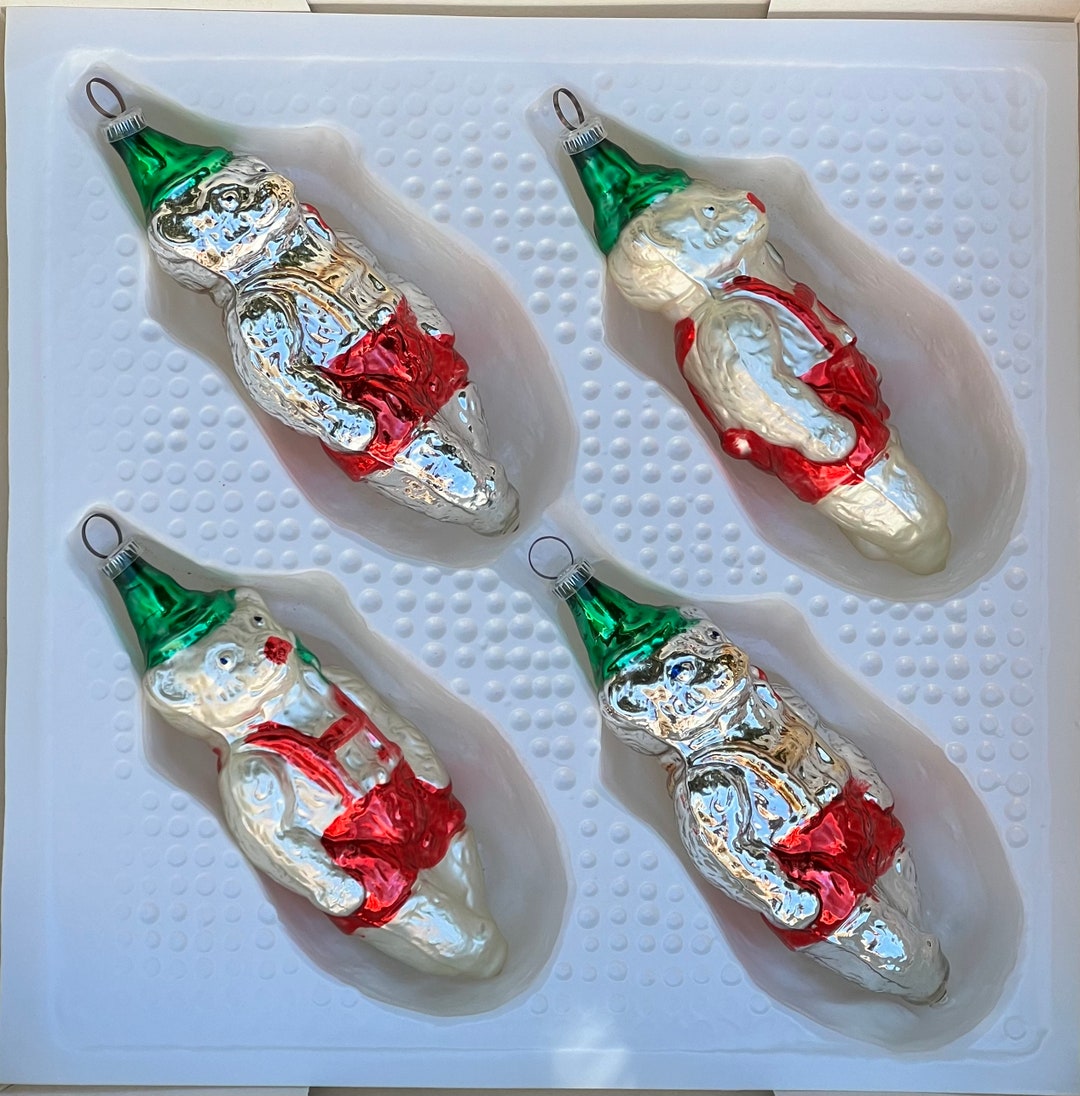 Set of 4 Sears West Germany Bears in Lederhosen Christmas Tree ...
