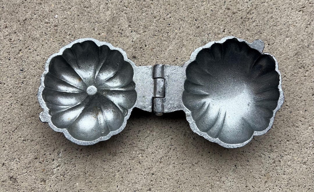 Vintage Wilton Pewter Pumpkin Ice Cream Butter Mold Made in Korea ...