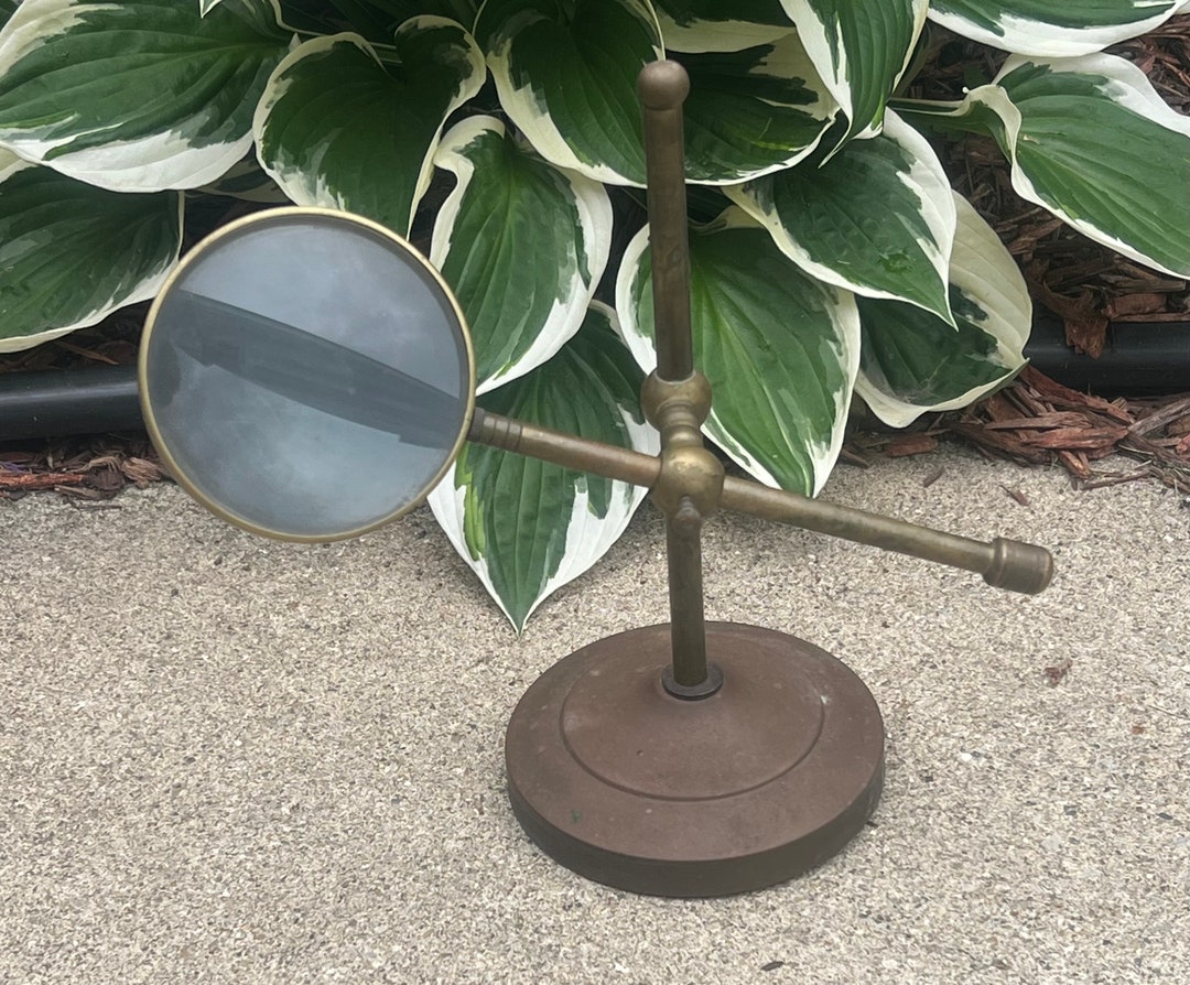 Vintage Brass Maritime Nautical Map Reading Magnifying Glass L0724 - Etsy