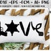 Sheriff Deputy Love SVG - Png - Fcm - Eps - Dxf - Ai - Cut File ...