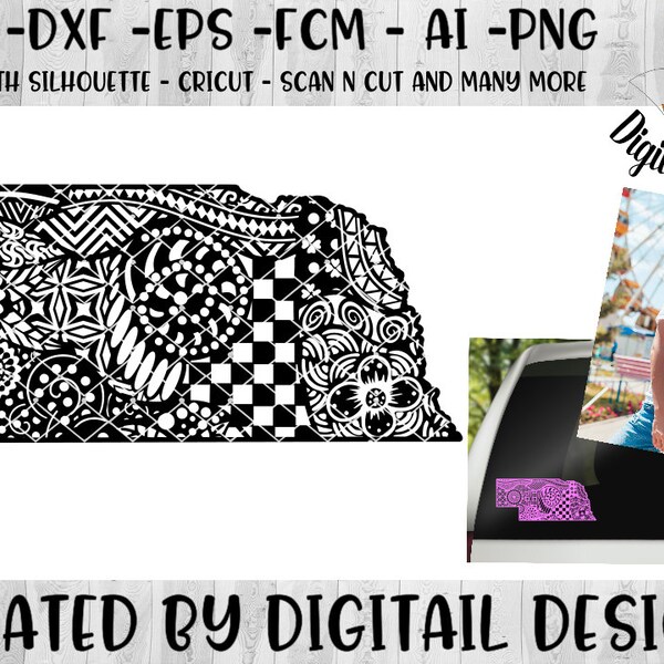 Nebraska N Svg - Etsy