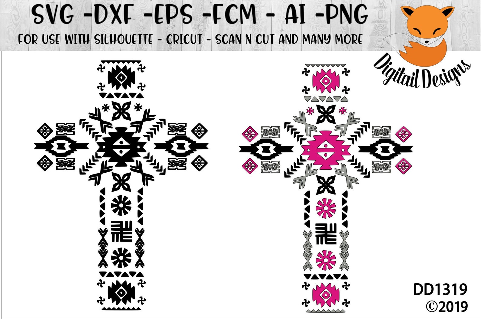 Aztec Cross SVG Dxf Png Eps Fcm Ai Image Clipart Religious SVG - Etsy