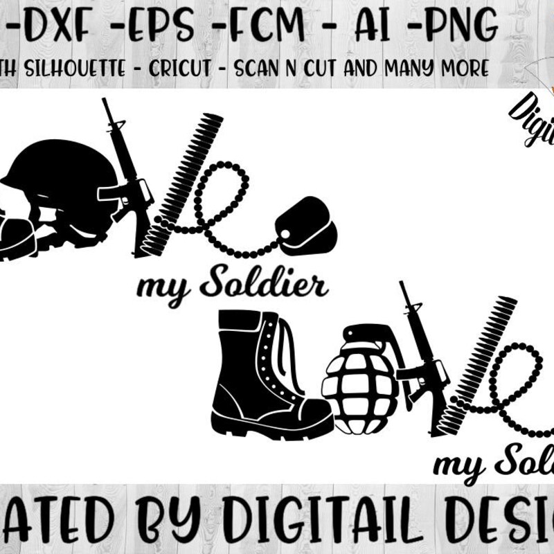 Love My Soldier - Etsy
