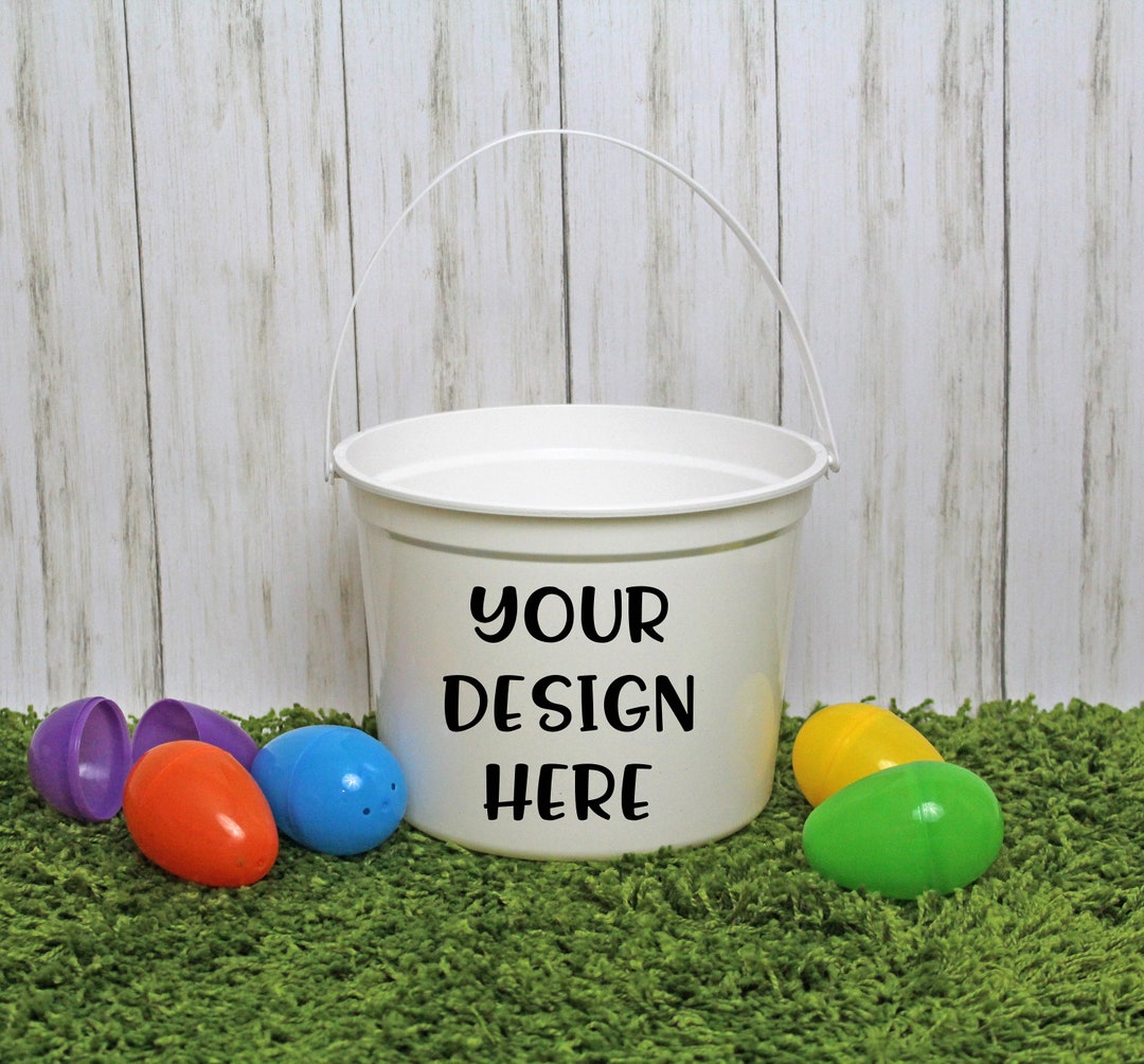 Easter Bucket Mockup - Easter Mockup - Easter Scene Mock up - Mock Up ...