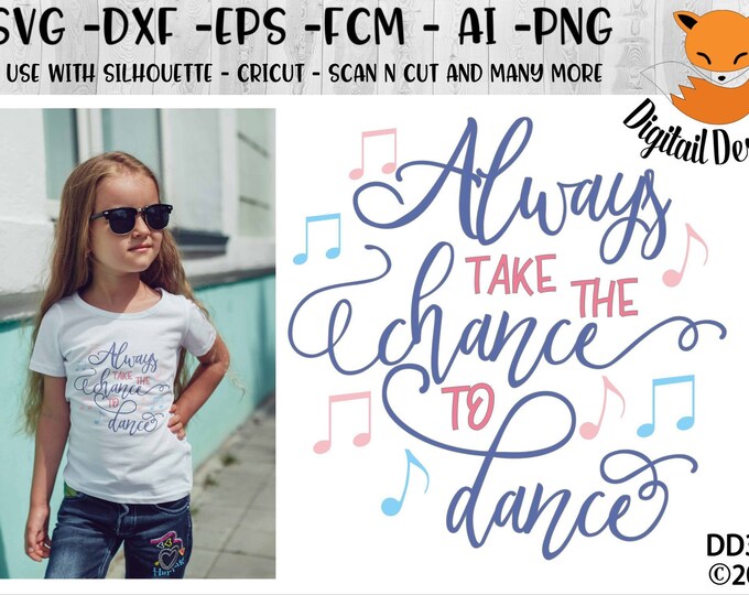 Dance Quote SVG Png Dxf Eps Fcm Ai Dance Cut File | Etsy