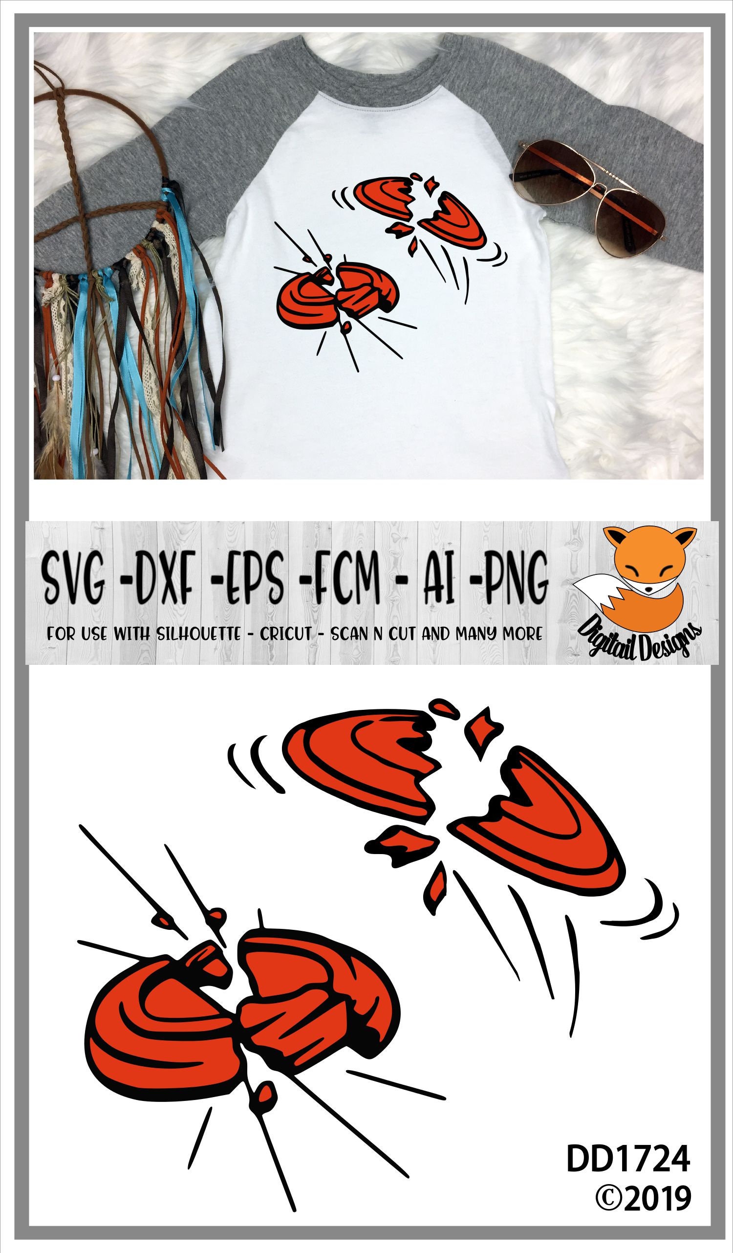 Clay Target SVG - Png - Fcm - Eps - Dxf - Ai - Cut File - Silhouette ...