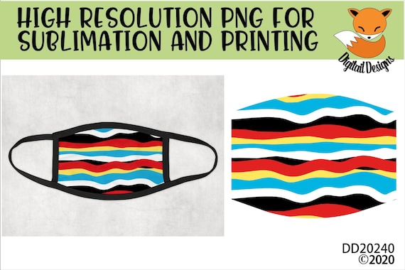 Children's Book Inspired Face Mask Design PNG Instant | Etsy