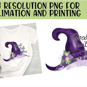 Good Witch Vibes Sublimation PNG - Instant Download - Pig PNG - Witch ...