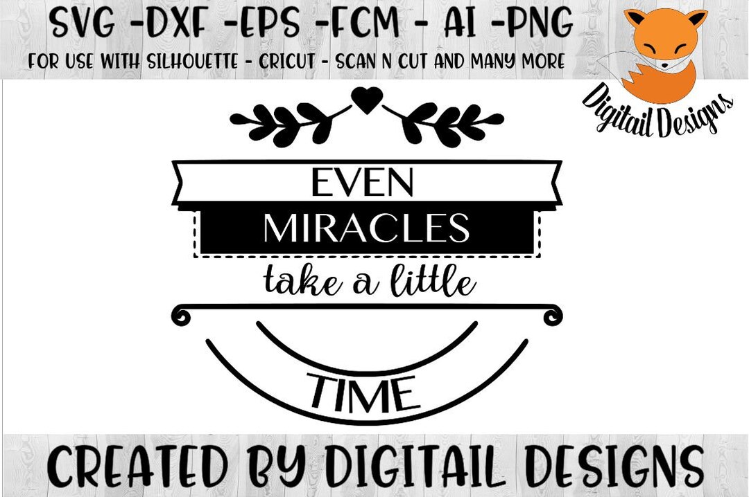 Motivational Time SVG PNG DXF Eps Fcm Ai Cut File for Silhouette ...