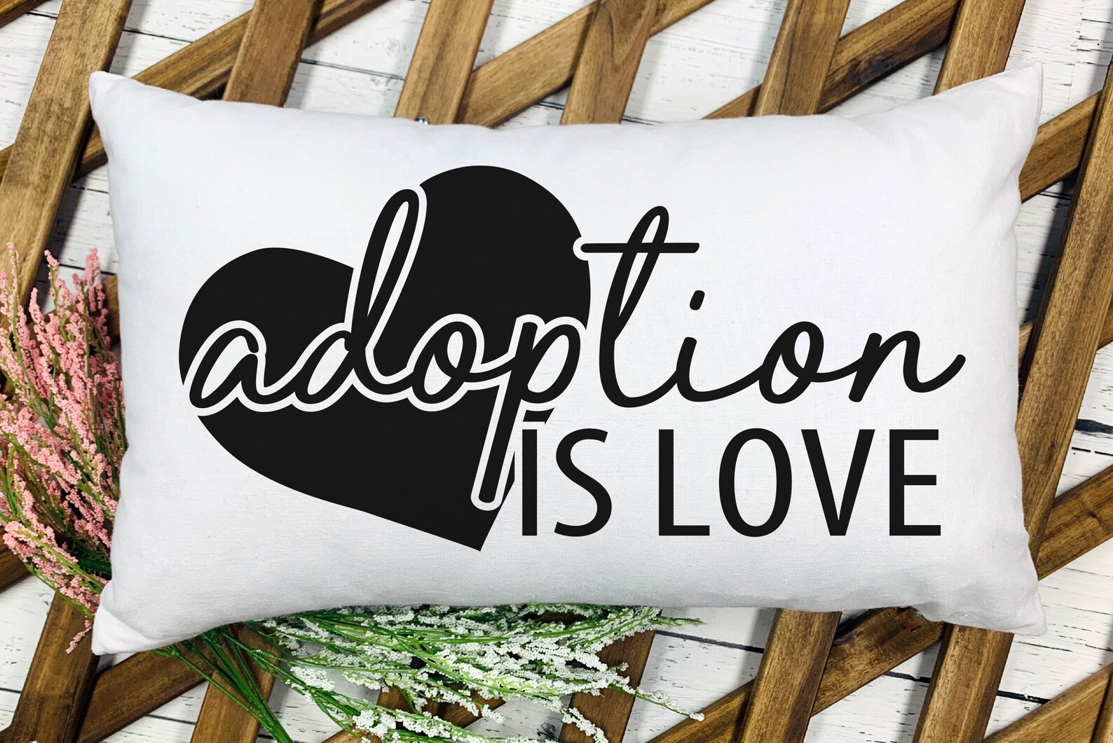Adoption is Love SVG Adopted Baby SVG Family SVG Dxf - Etsy