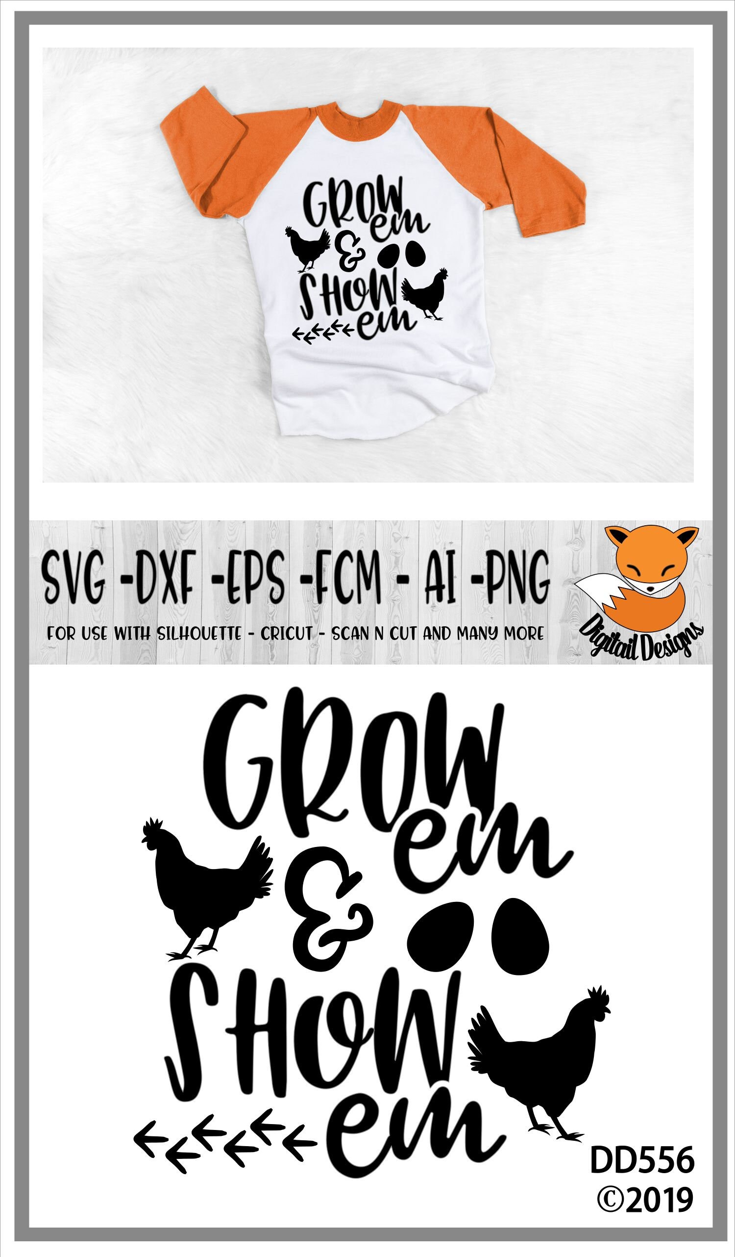 Chicken SVG Png Dxf Eps Fcm Ai Cut File | Etsy