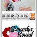 Scrunchie Squad Basic Girl and I Oop SVG - Dxf - Eps - Fcm - Ai - Png ...