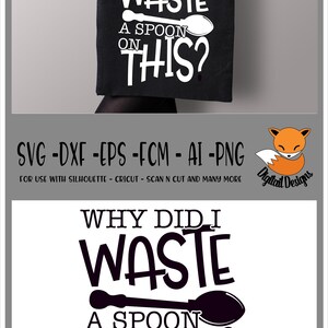 Spoon Theory Spoonie Chronic Illness SVG - Png - Fcm - Eps - Dxf - Ai ...