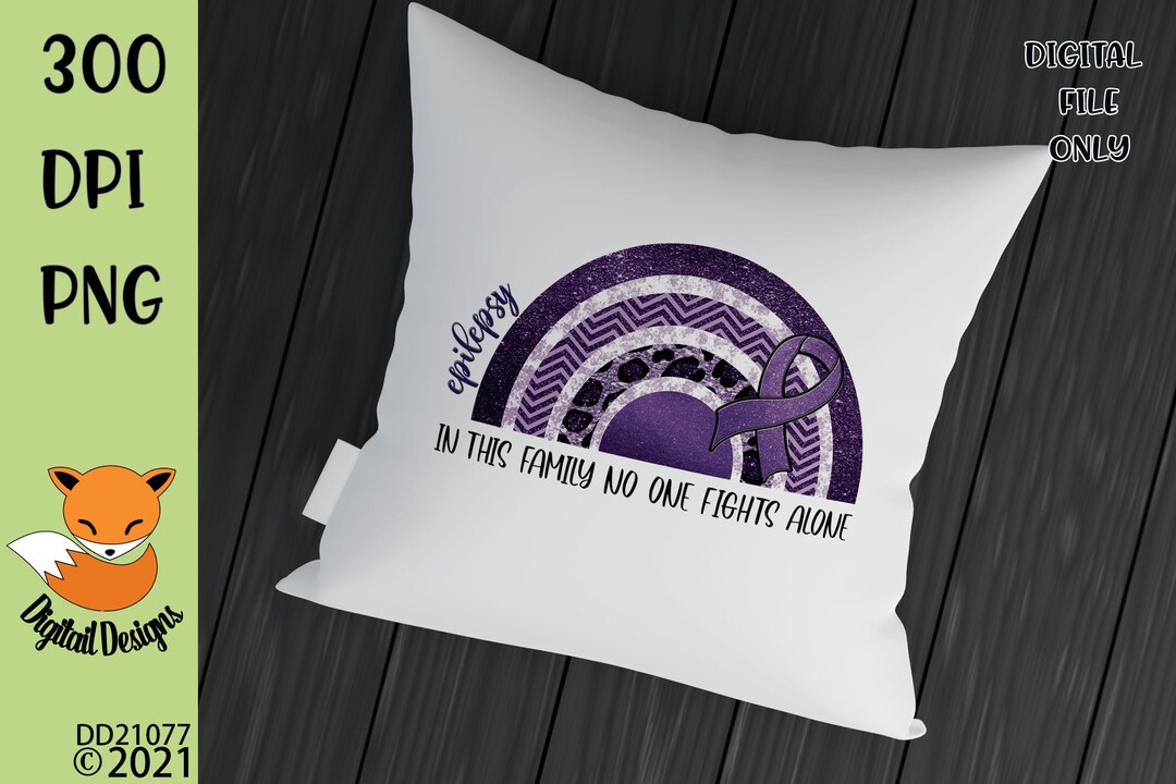 Epilepsy Awareness Sublimation PNG - Instant Download - Awareness ...