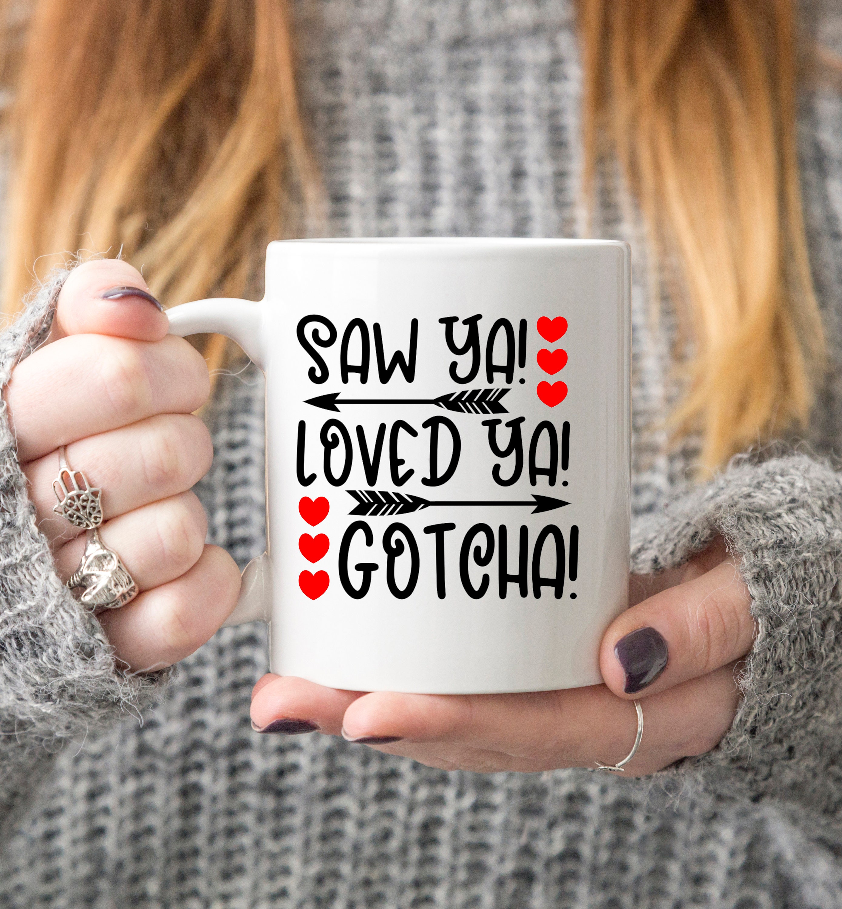 Saw Ya Loved Ya Gotcha SVG Adopted Baby SVG Dxf png eps - Etsy