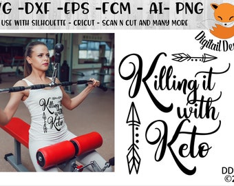 Keto Diet SVG Bundle Dxf Png Eps Ai Fcm Cricut | Etsy