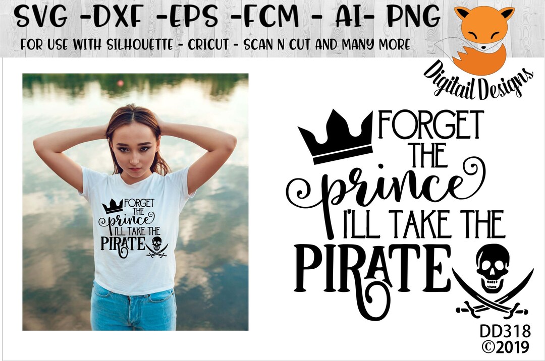 Pirate SVG - Png - Dxf - Eps - Fcm - Ai - Cut File - Silhouette ...