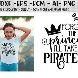 Pirate SVG - Png - Dxf - Eps - Fcm - Ai - Cut File - Silhouette ...