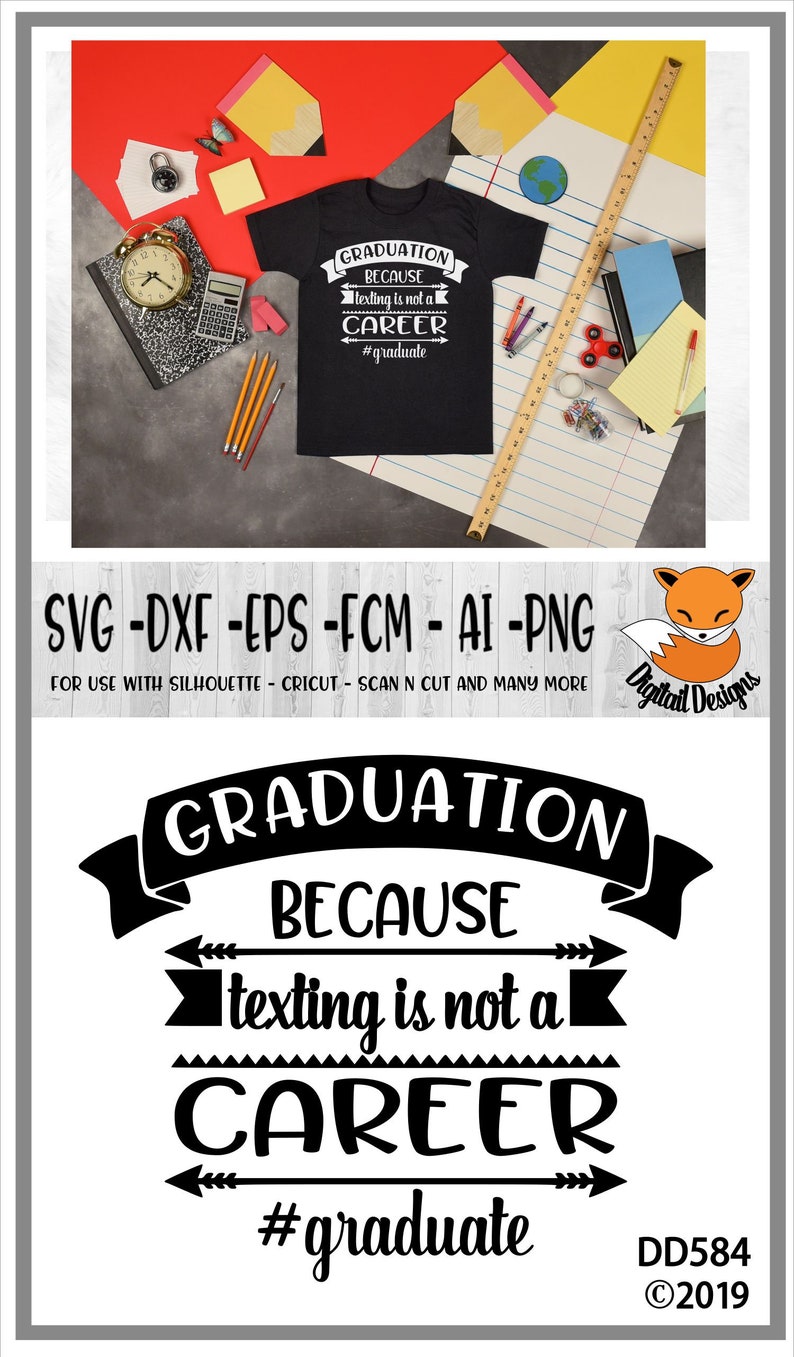 Graduation SVG png dxf eps ai fcm Cut File | Etsy