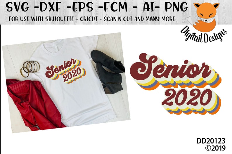 Retro Senior SVG Vintage Senior SVG Dxf Eps Ai Fcm - Etsy