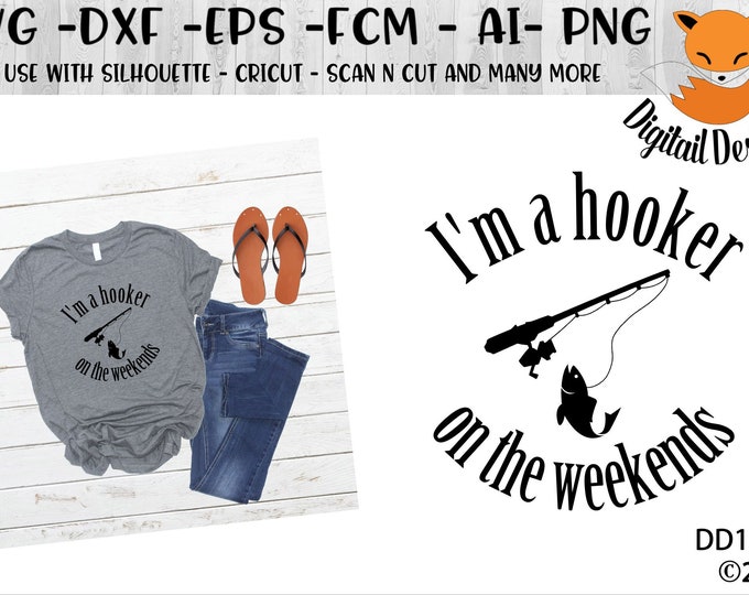 Fishing SVG Png Fcm Eps Dxf Ai Cut File - Etsy