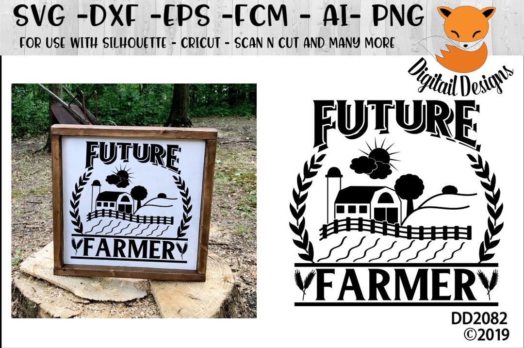 Future Farmer SVG - Png - Fcm - Eps - Dxf - Ai - Cut File - Silhouette ...