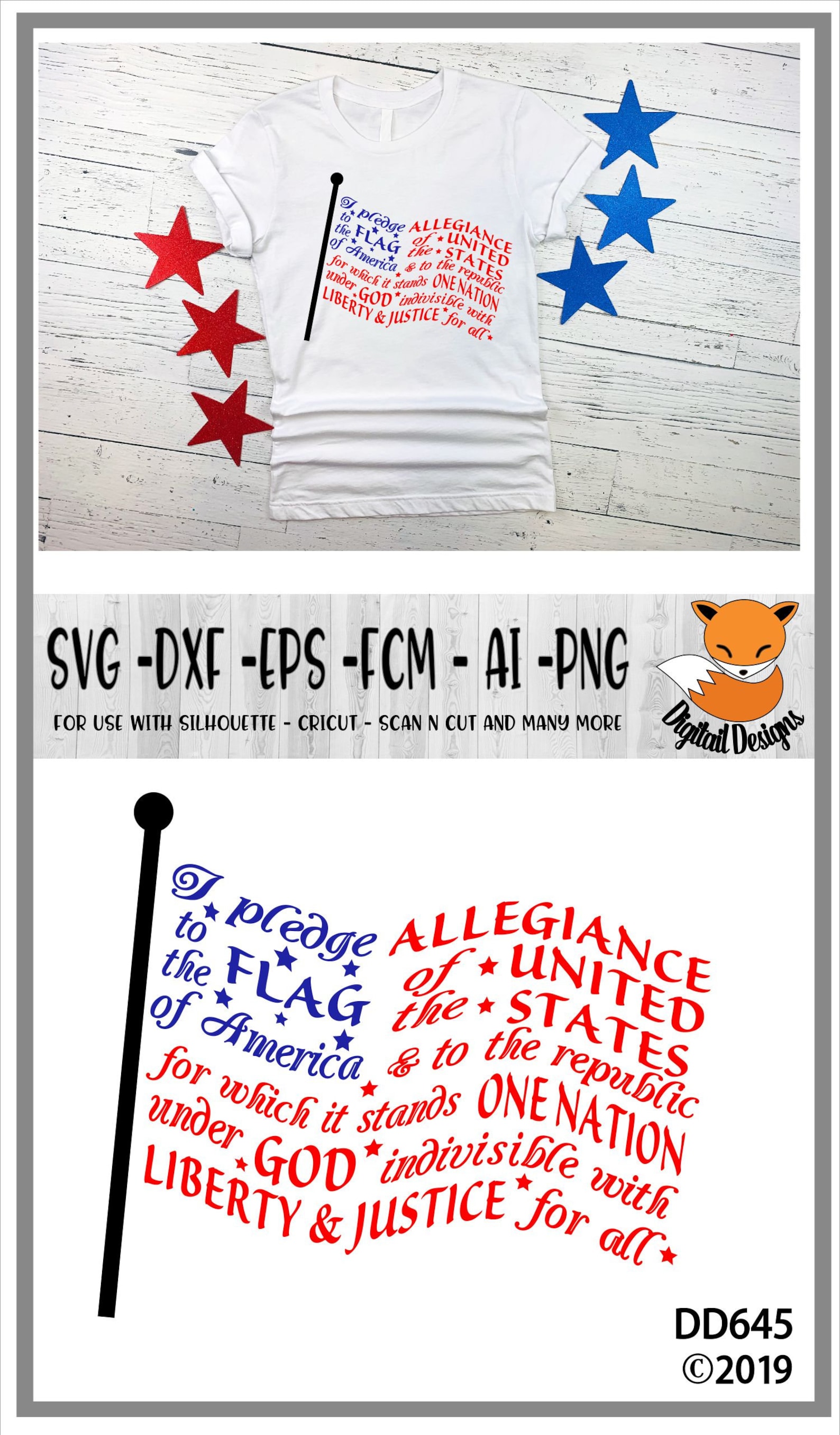 USA Word Art Flag Art SVG Png Fcm Eps Dxf Ai Cut - Etsy