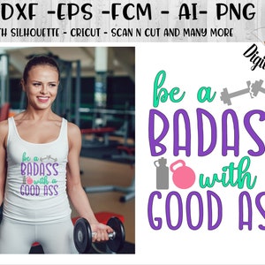 Fitness SVG - Dxf - Eps - Fcm - Ai - Png - Cut File - Silhouette ...
