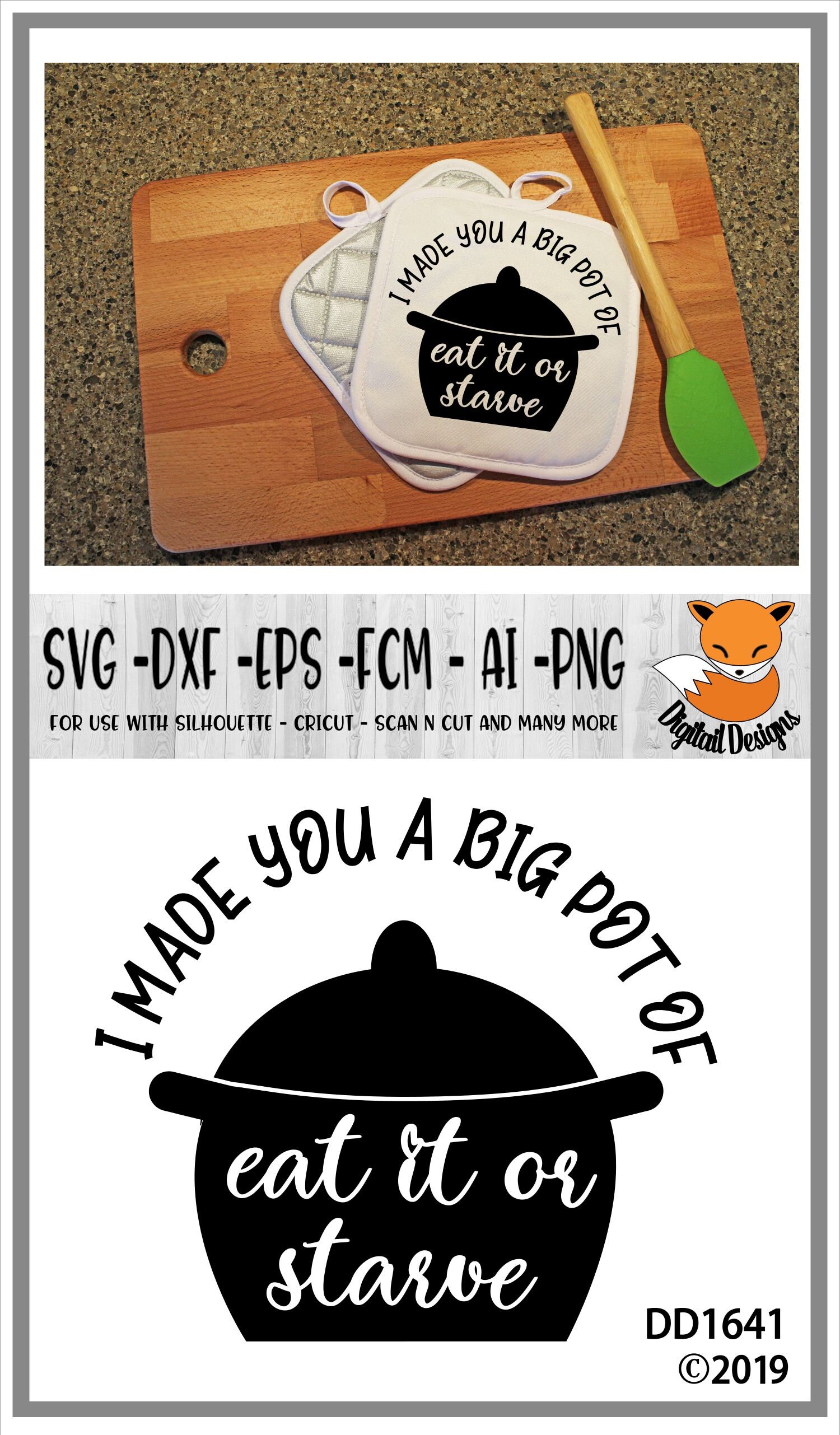 Funny Kitchen SVG Dxf Png Eps Ai Fcm Cricut - Etsy