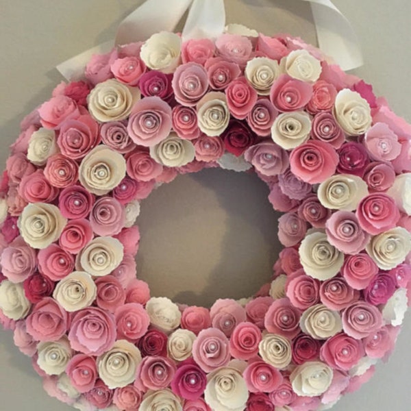 Pearl Paper Flowers - Etsy