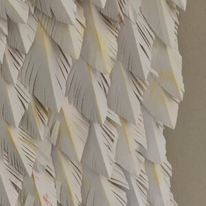 Paper Feathers/paper Wings/paper Angel Wings/nursery Paper Feathers ...