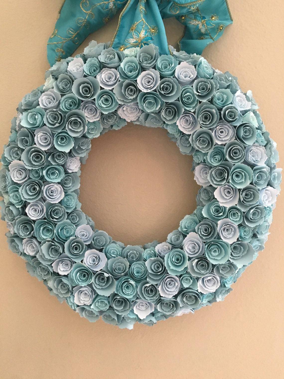Paper Flowers/blue Paper Flowers/light Blue Paper Flowers/shades of ...