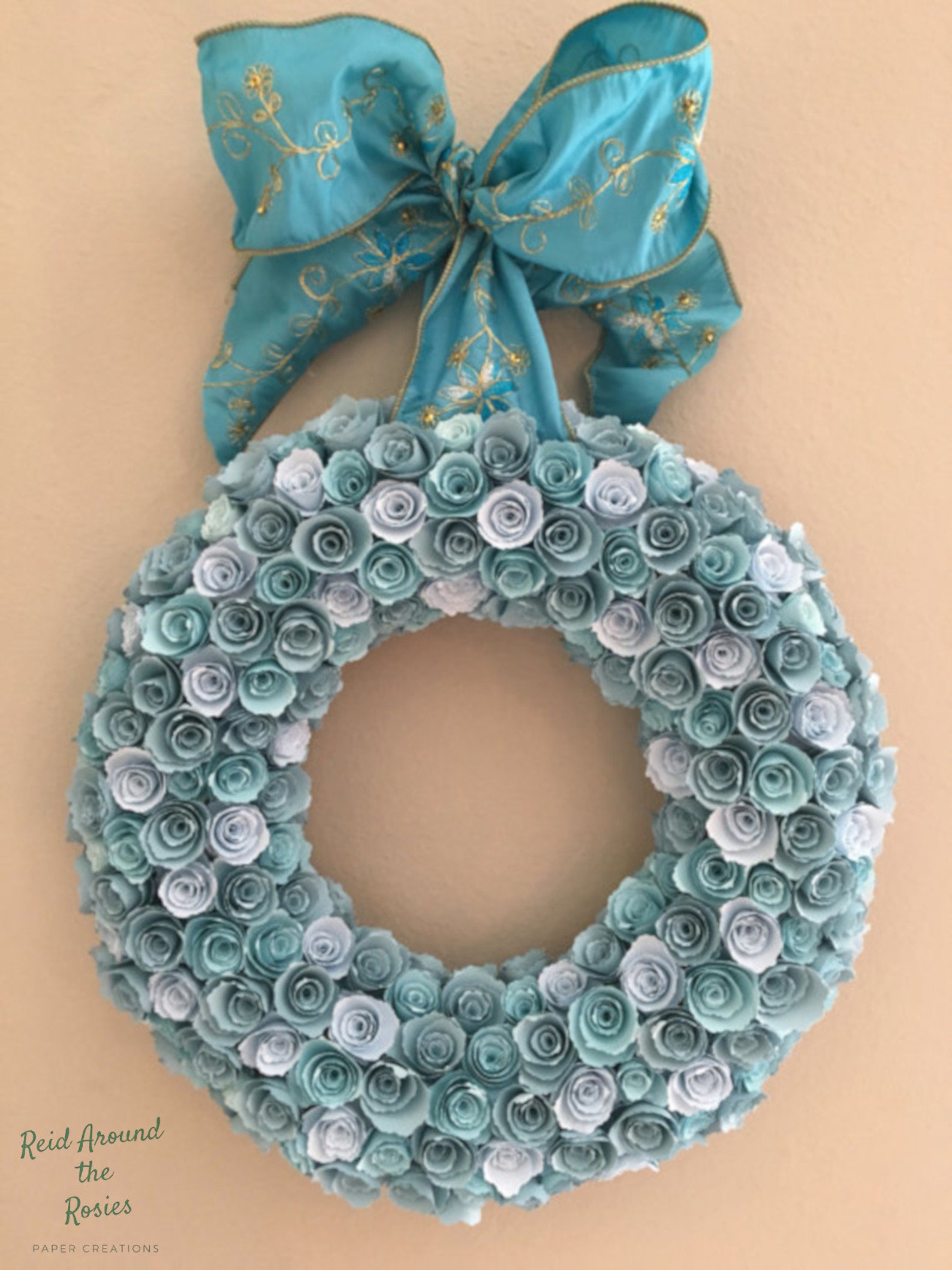 Paper Flowers/blue Paper Flowers/light Blue Paper Flowers/shades of ...