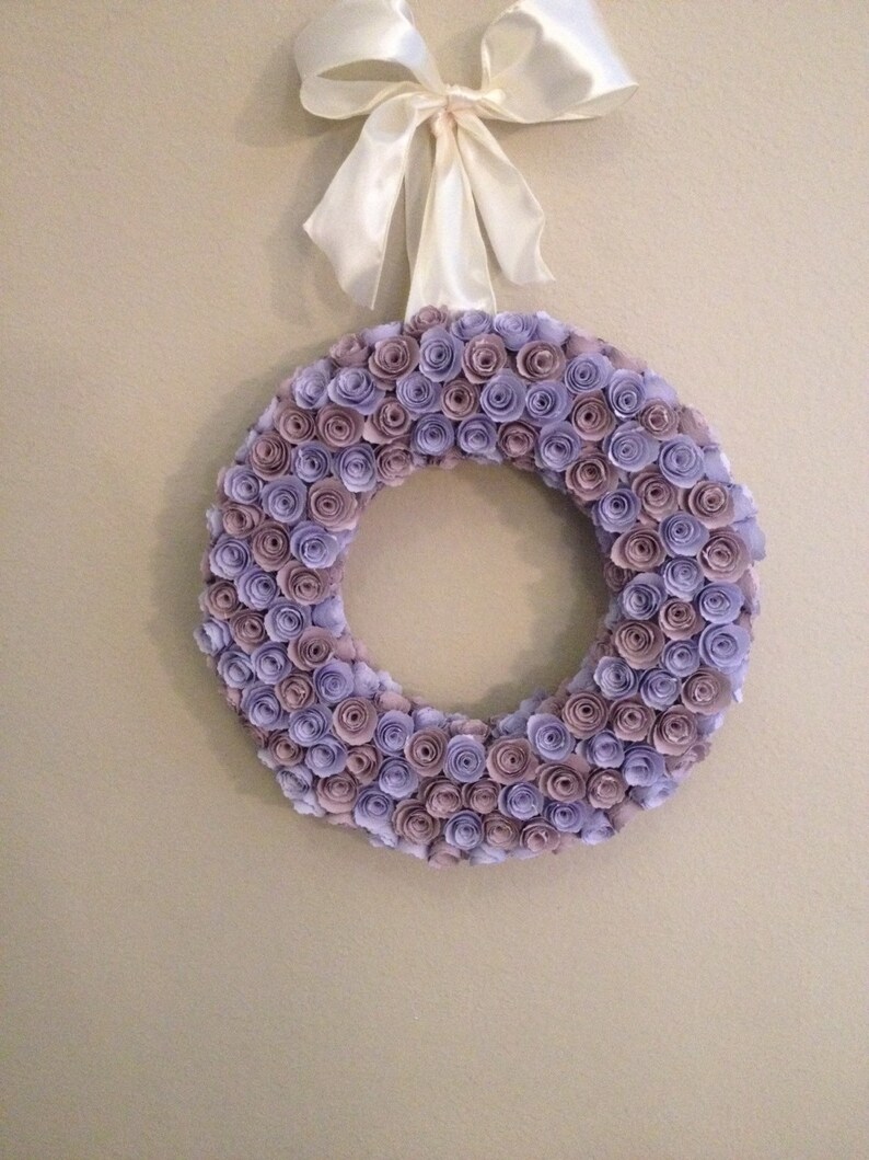 Paper Flowers/lilac Paper Flowers/lavender Paper Flowers/lilac - Etsy