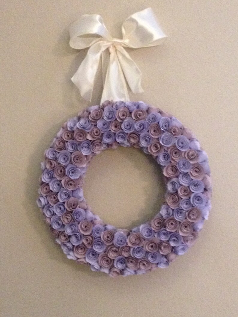 Paper Flowers/lilac Paper Flowers/lavender Paper Flowers/lilac - Etsy