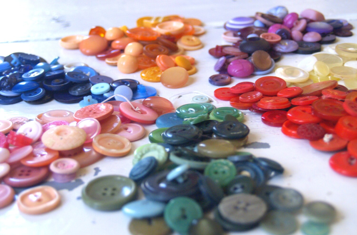 BIG Button Lot Rainbow Colors 560 Pc Variety Pack Assorted - Etsy