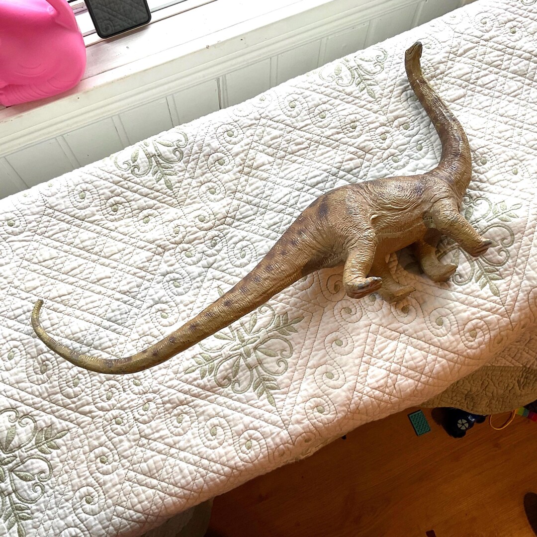 1988 the Carnegie Safari Diplodocus Vintage WEAR FLAWS Very Big ...