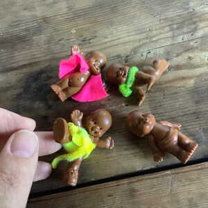 Oodles LJN 1980s CHOOSE ONE Les Babies Brown Black Baby Figures ...