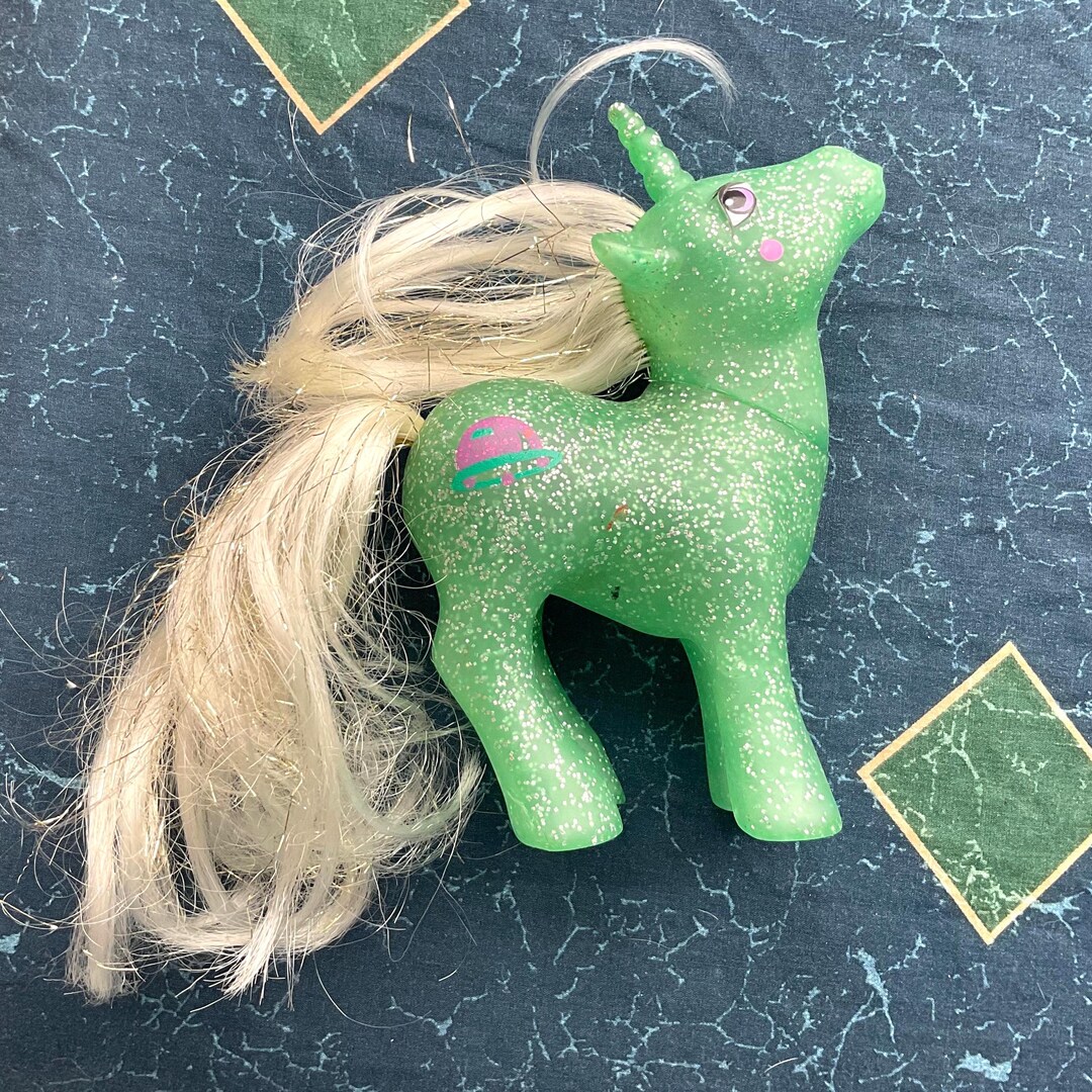 G1 My Little Pony Star Hopper Toy Vintage Mail Order White Hair Unicorn ...