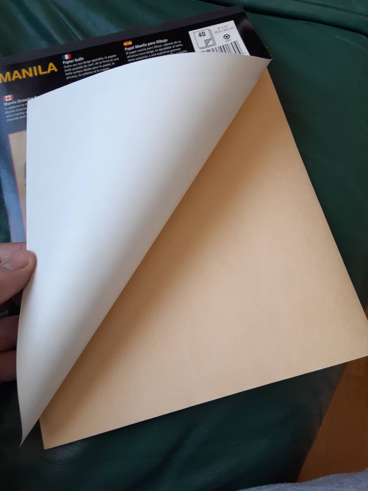 Toned Drawing Paper, Manila Pad 40 Sheets, Brand New Fierro Brand Beige ...