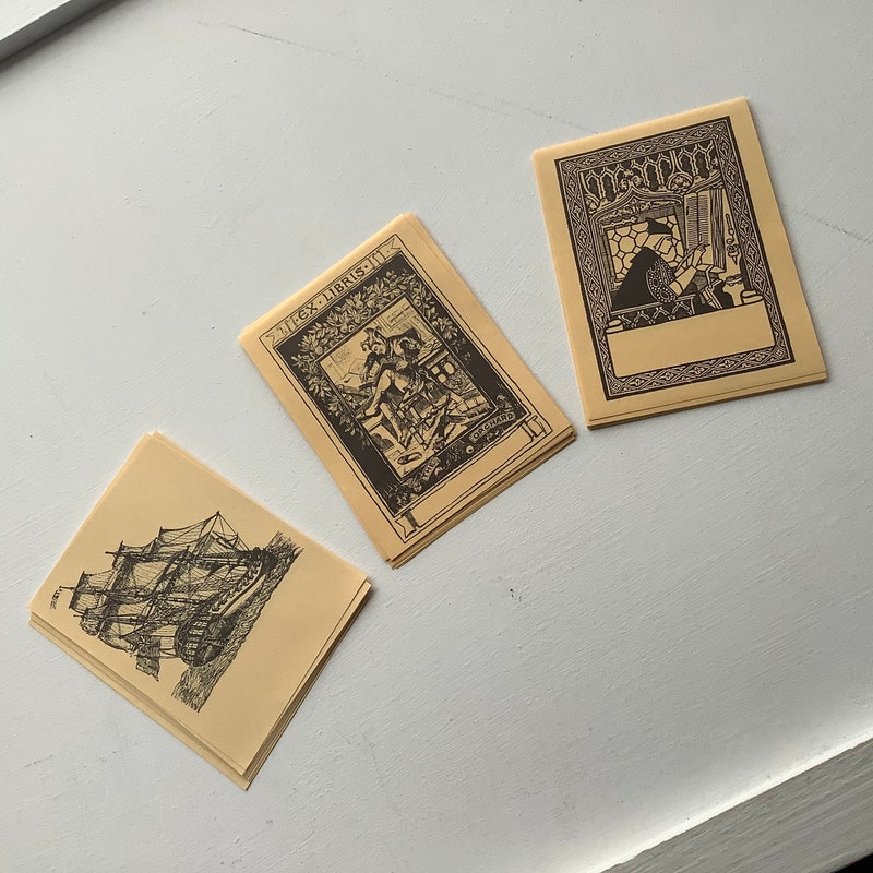 Ex Libris Bookplates - Etsy