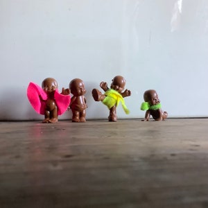 Oodles LJN 1980s CHOOSE ONE Les Babies Brown Black Baby Figures ...