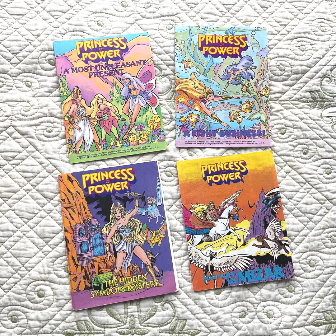 She-ra Princess of Power Mini Comic Lot 4 Masters Universe Motu Hidden ...