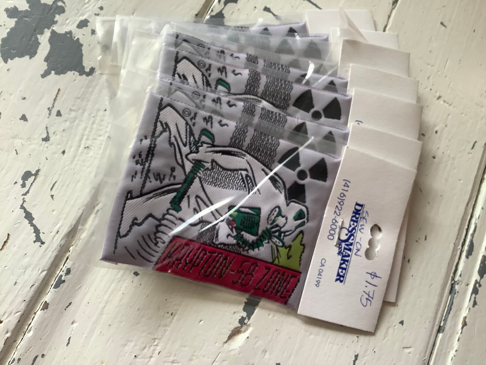 90s comic art patch bio hazard hazmat aliens Krypton 58 | Etsy