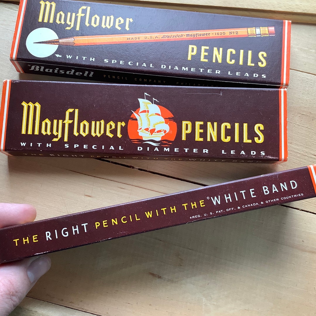Blaisdell Mayflower No 3 Rare Vintage Collectible Pencils Full Box of ...