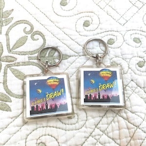 Y2K Key Chain 2 Corel Draw Vintage Pc Computer Software Collectible 90s ...