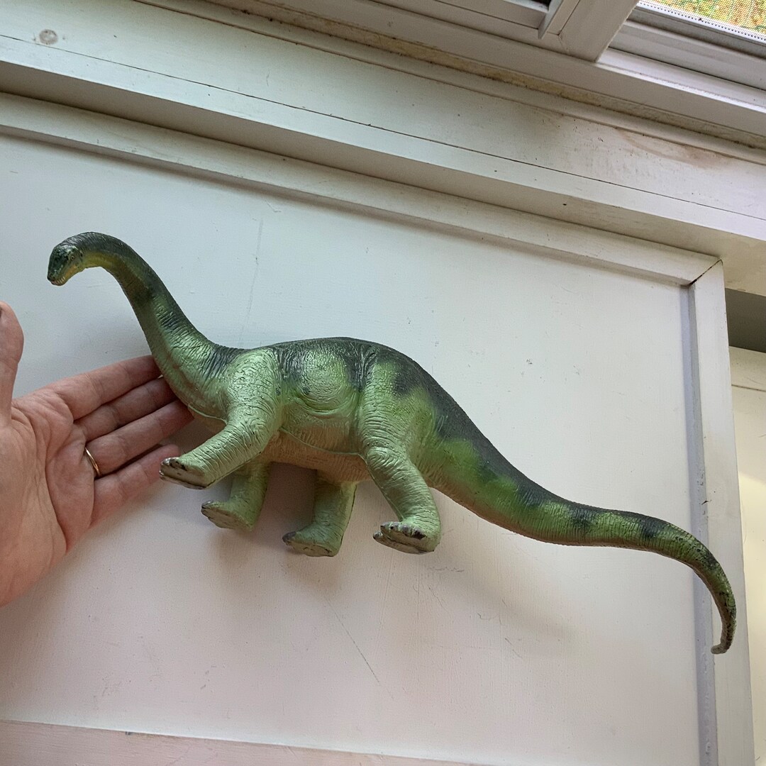 1988 the Carnegie Safari Apatosaurus Vintage Dinosaur Long Neck Heavy ...